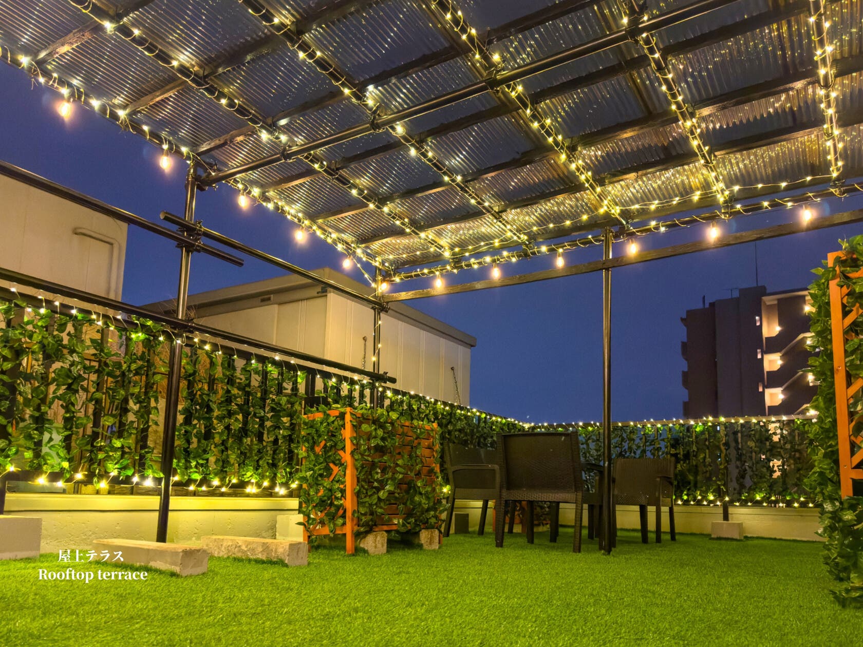 【屋上テラスBBQ】十条駅8分｜20名OK｜24時間利用可｜女子会・誕生日会・大学サークル｜雨天OK屋根付の写真7