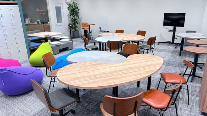 【新静岡駅徒歩1分】最大20名|静かな地下空間|講義・研修・会議向けの写真11