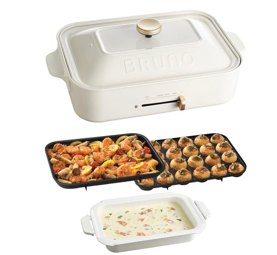 BRUNO　ホットプレート🐙たこ焼き器・プレート・鍋の画像1
