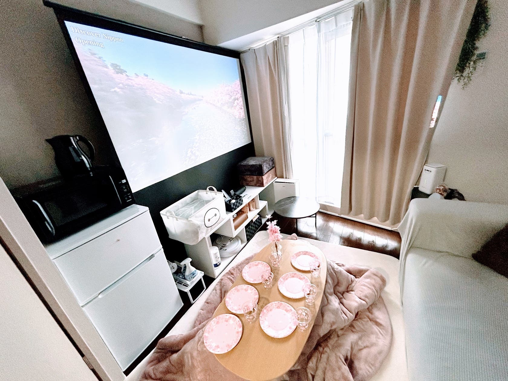 NRS03🎉新年会💕こたつのあるお部屋💕おうちデート💕女子会💕誕生日会💕映画鑑賞💕推し活の写真1