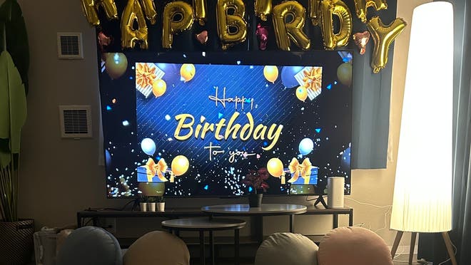 New✨西元町駅徒歩1分🚃大型テレビto広々ソファ/イマドキ風な部屋作り⏳映画鑑賞🎥/パーティ/女子会等に❤️🔥の写真1