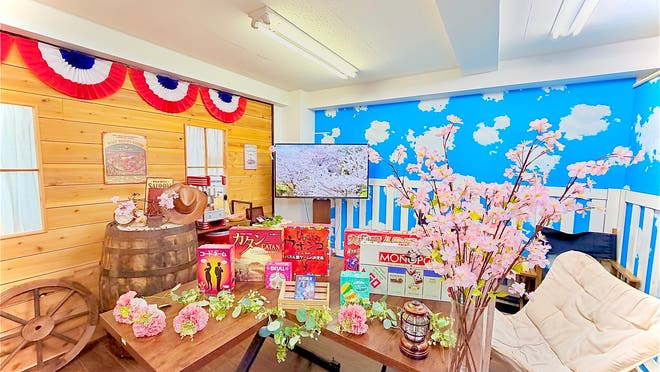 西新宿1分🚶♀️2026.1🆕🌸お花見🌸ポップコーン食べ放題🍿🆓ボドゲ30種🎲撮影🎥コーヒー☕️🆓の写真1