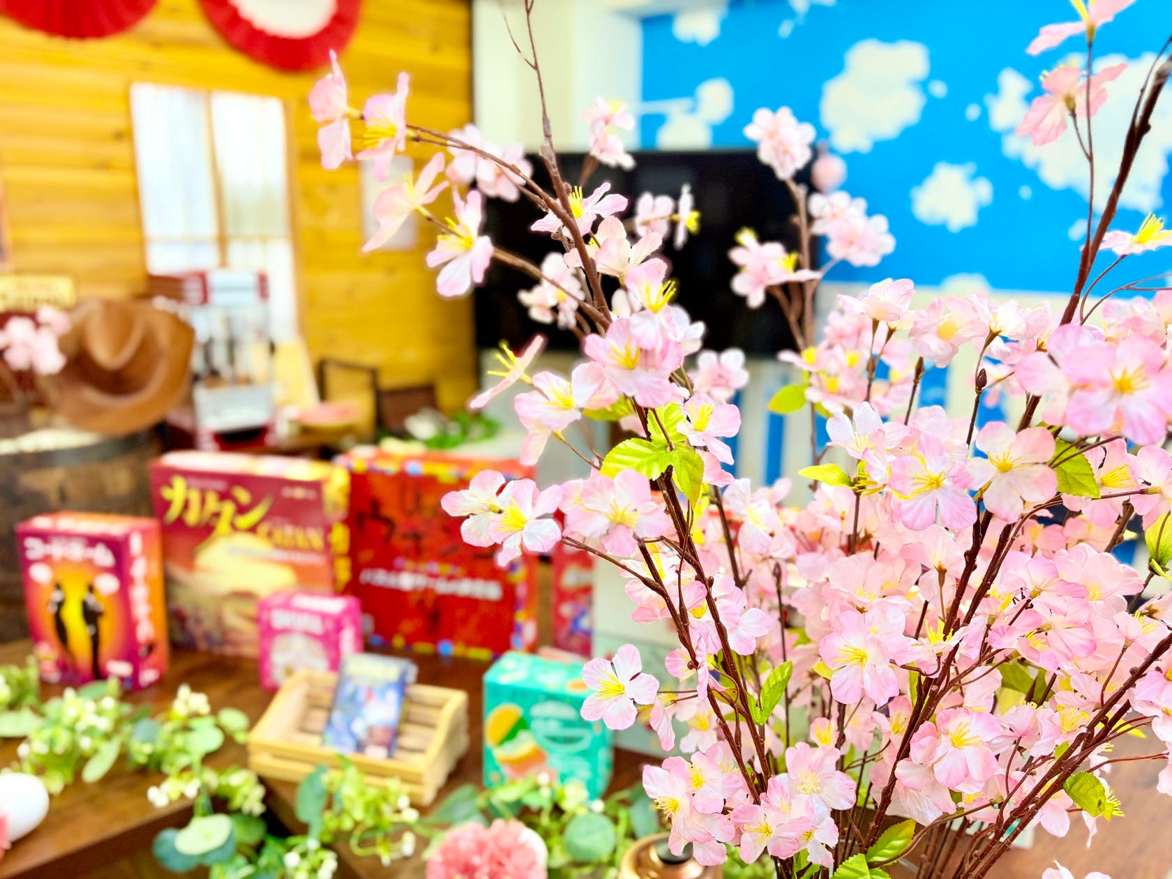 西新宿1分🚶‍♀️2026.1🆕🌸お花見🌸ﾎﾟｯﾌﾟｺｰﾝ食べ放題🍿🆓ﾎﾞﾄﾞｹﾞ30種🎲撮影🎥コーヒー☕️🆓の写真3