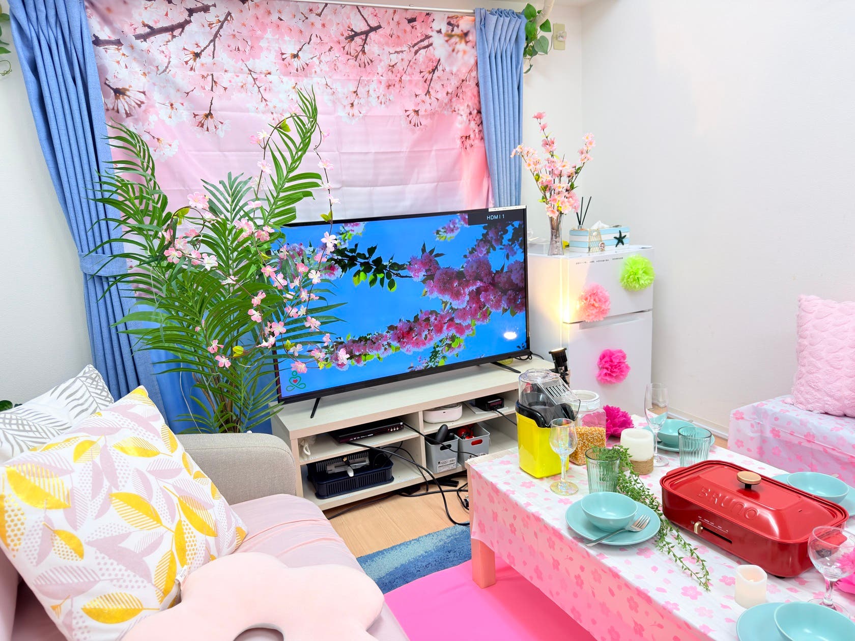 😍ポップコーン無料❣️推し活🍷女子会🤗サプライズ💙映画鑑賞🎦人気ゲーム機🎮映えライト💡24H💚ゴミ捨場有の写真3