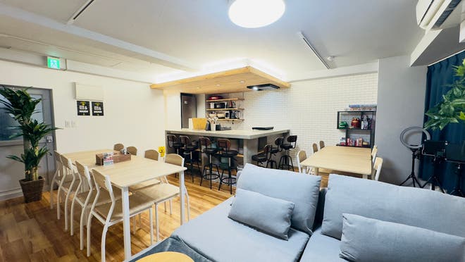 新店✨リノスペキッチン飯田橋🍳花見・デート・料理・ホームパーティ・飲み会・打ちあげ・歓迎会・撮影・収録の写真1