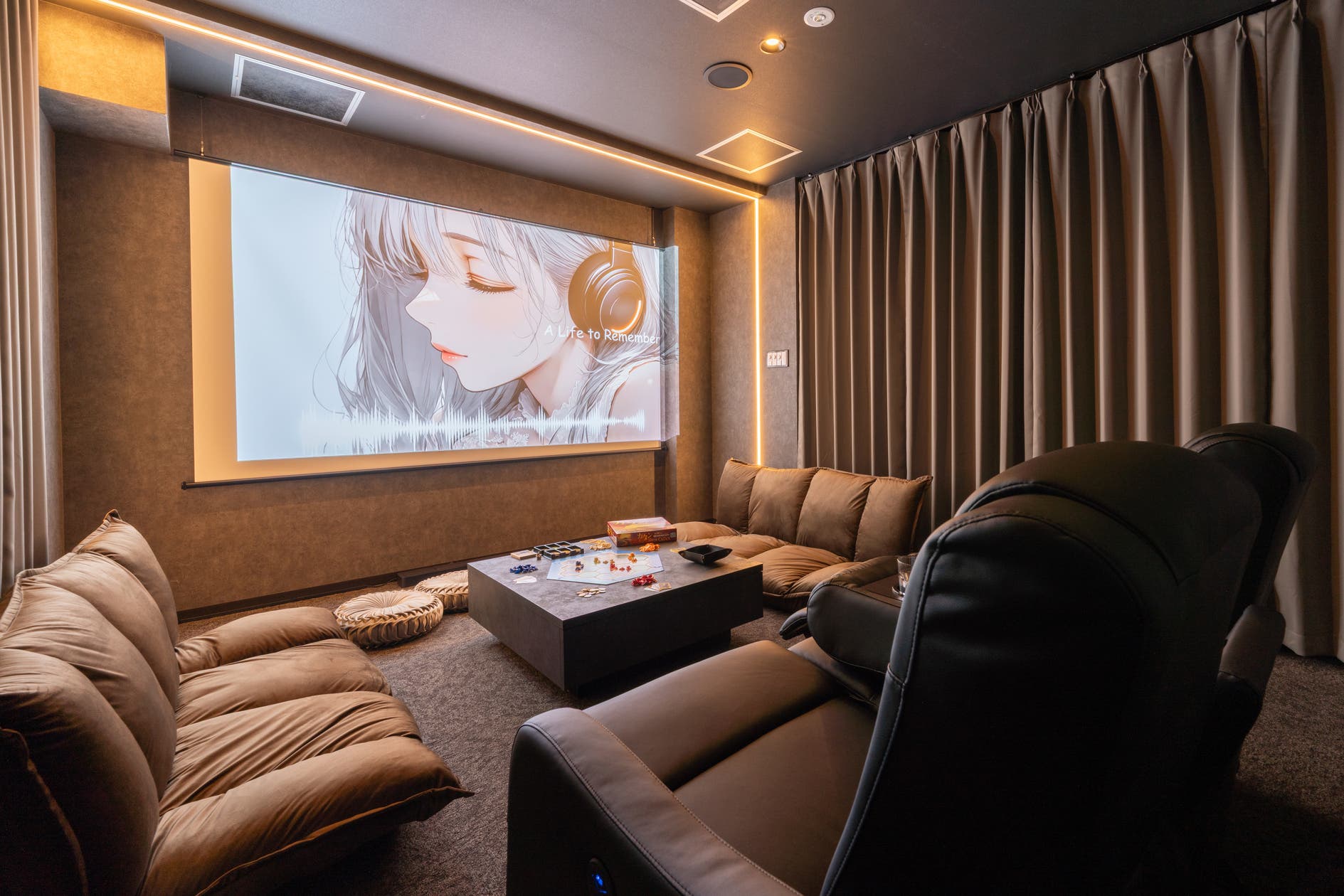 スペモ🎥京都駅徒歩2分🚶‍♀️プロジェクター🎞️デート💗映画鑑賞🍿ゲーム🎮715_ASTIL CINEMA 京都駅前の写真2