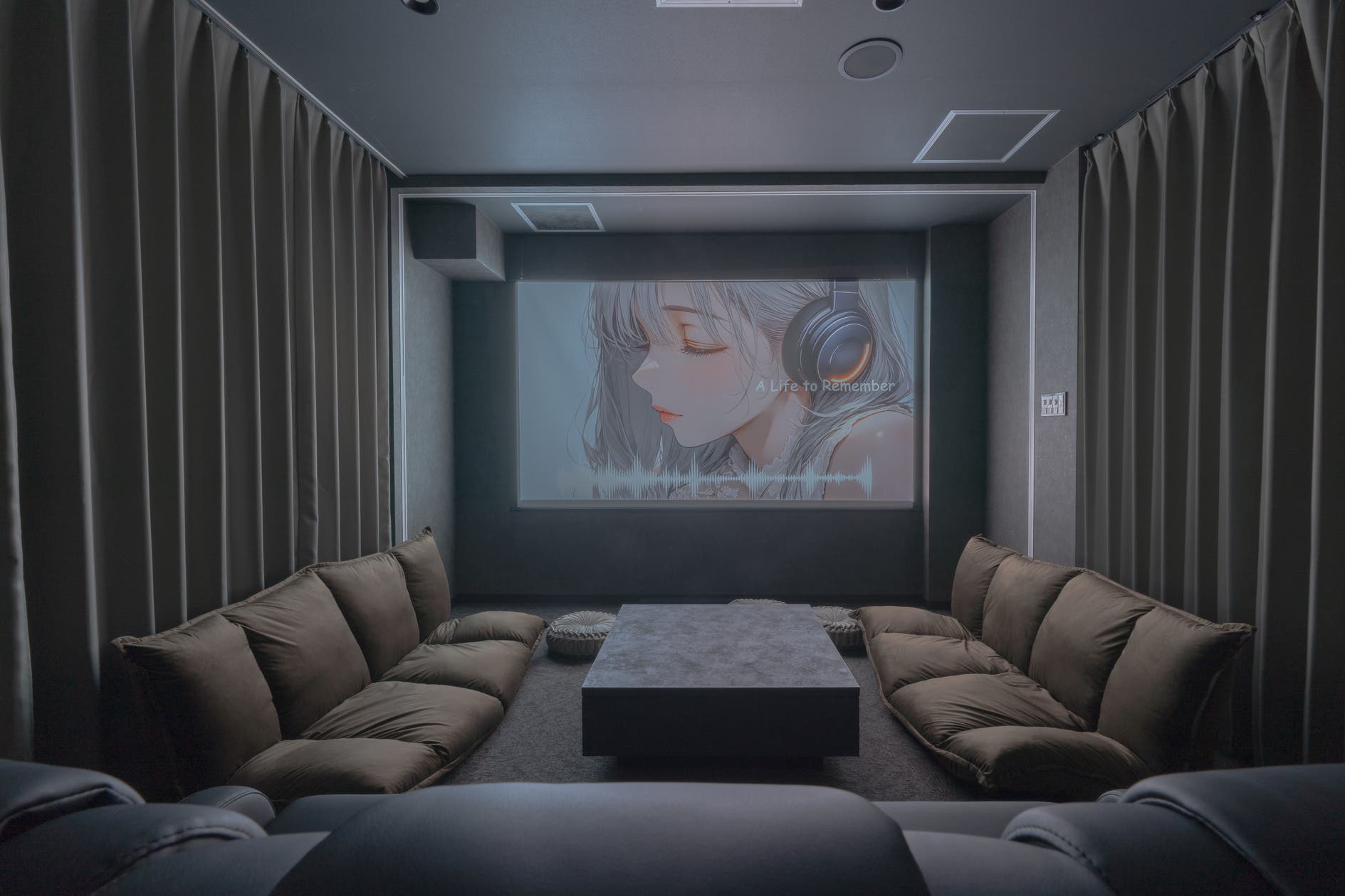 スペモ🎥京都駅徒歩2分🚶‍♀️プロジェクター🎞️デート💗映画鑑賞🍿ゲーム🎮715_ASTIL CINEMA 京都駅前の写真9