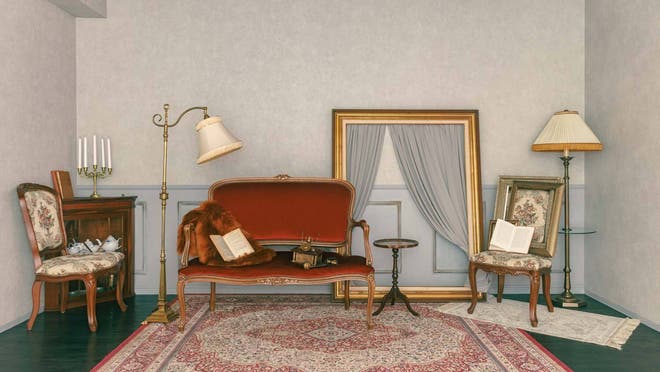 【新宿区】自然光差し込むアンティーク調スタジオ|駅徒歩4分|広告|アパレル|作品撮り|コスプレ などの写真4