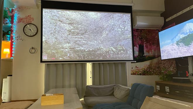 🚃天文館通駅🚶4分✨100㌅大画面プロジェクター🖥️バレンタイン❣️女子会🎀デート🥂撮影📷パーティ、ビジネス利用🎤の写真1