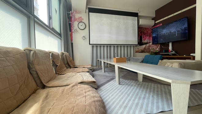 🚃天文館通駅🚶4分✨100㌅大画面プロジェクター🖥️バレンタイン❣️女子会🎀デート🥂撮影📷パーティ、ビジネス利用🎤の写真7