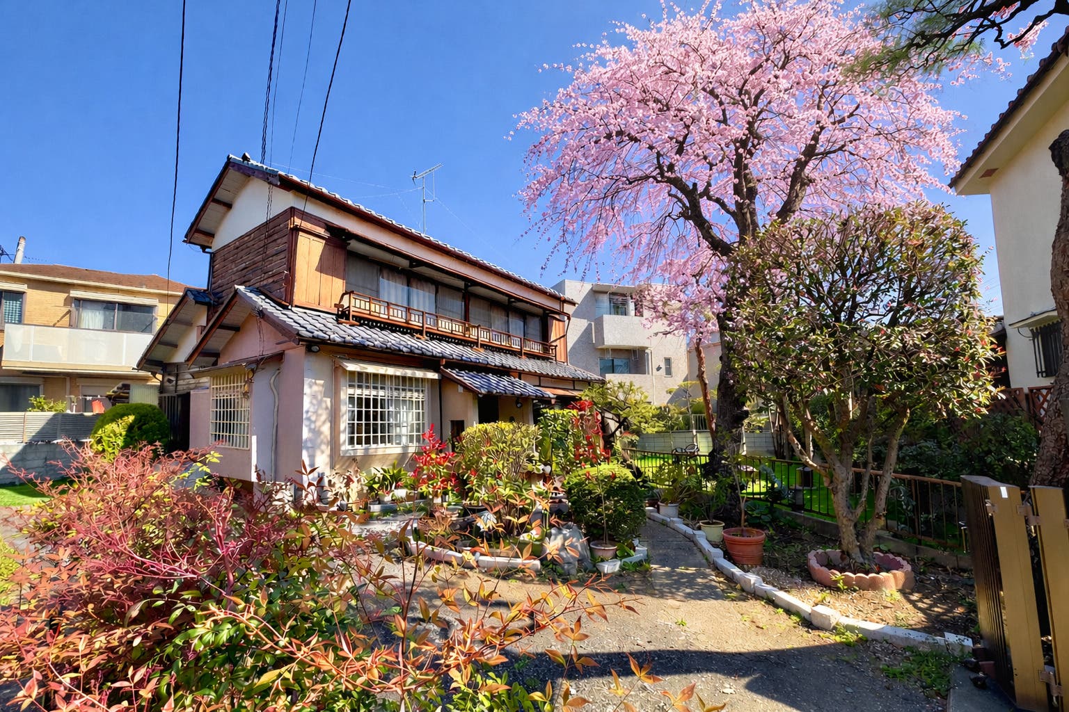 【若宮苑】🌸室内花見OK・中野区・新宿・駅近3分｜配信・イベント・SNS・Tiktok・ペット可・庭付き・テラスの写真1