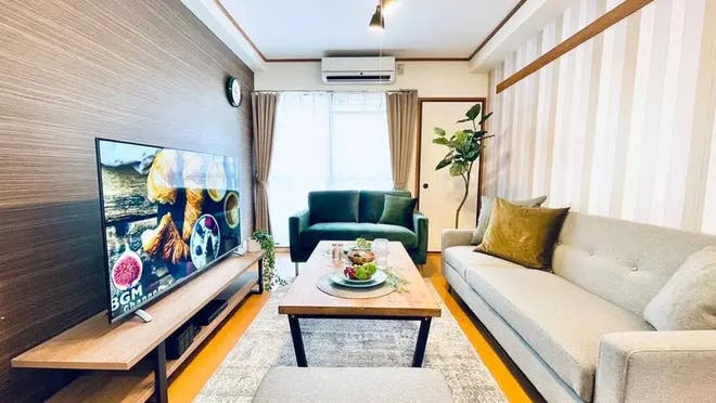 お花見応援 天満駅徒歩3分 ゴミ捨て可 最上階角部屋 ママ会 飲み会 女子会 の写真3