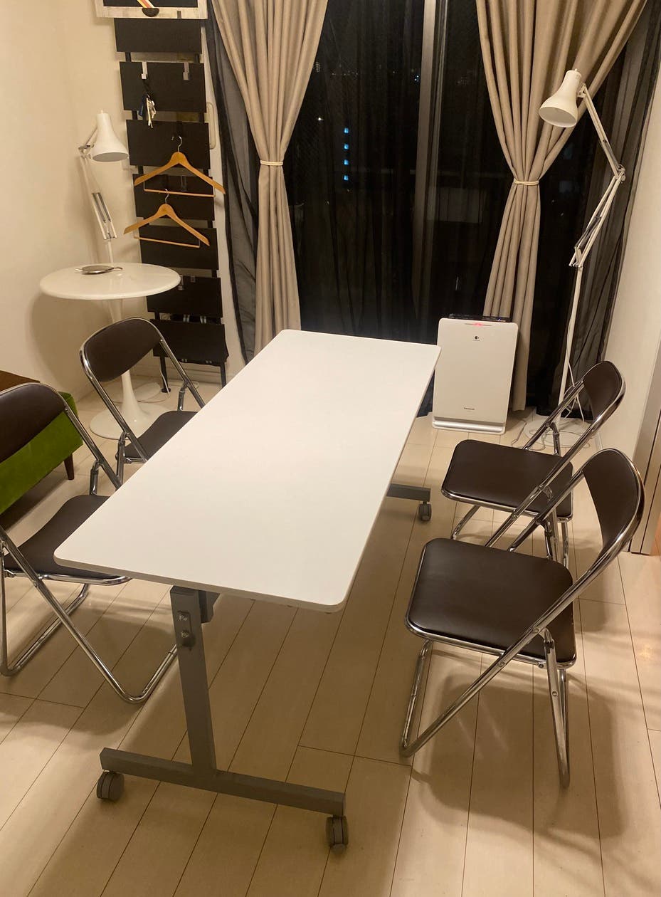 24h🈺 駅近❗広々使えるレンタルサロン🌈マッサージ、エステ、配信、他にも様々なご利用ができるシンプルデザイン🎶の写真3