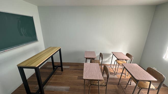 東映撮影所からすぐ!学校セットの撮影スタジオの写真2