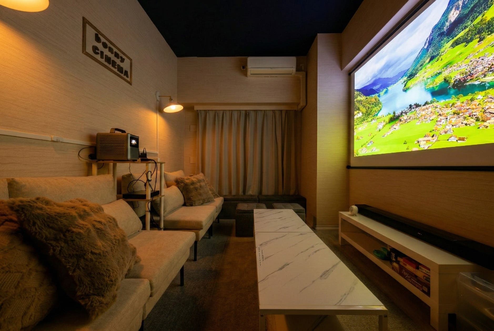 セレコレ🌳価格破壊💰最大12名🉐ｼｱﾀｰ✨ﾌﾟﾛｼﾞｪｸﾀ📽️映画🐈‍⬛デート💓ゲーム🎮女子会💗bonny川崎の写真5