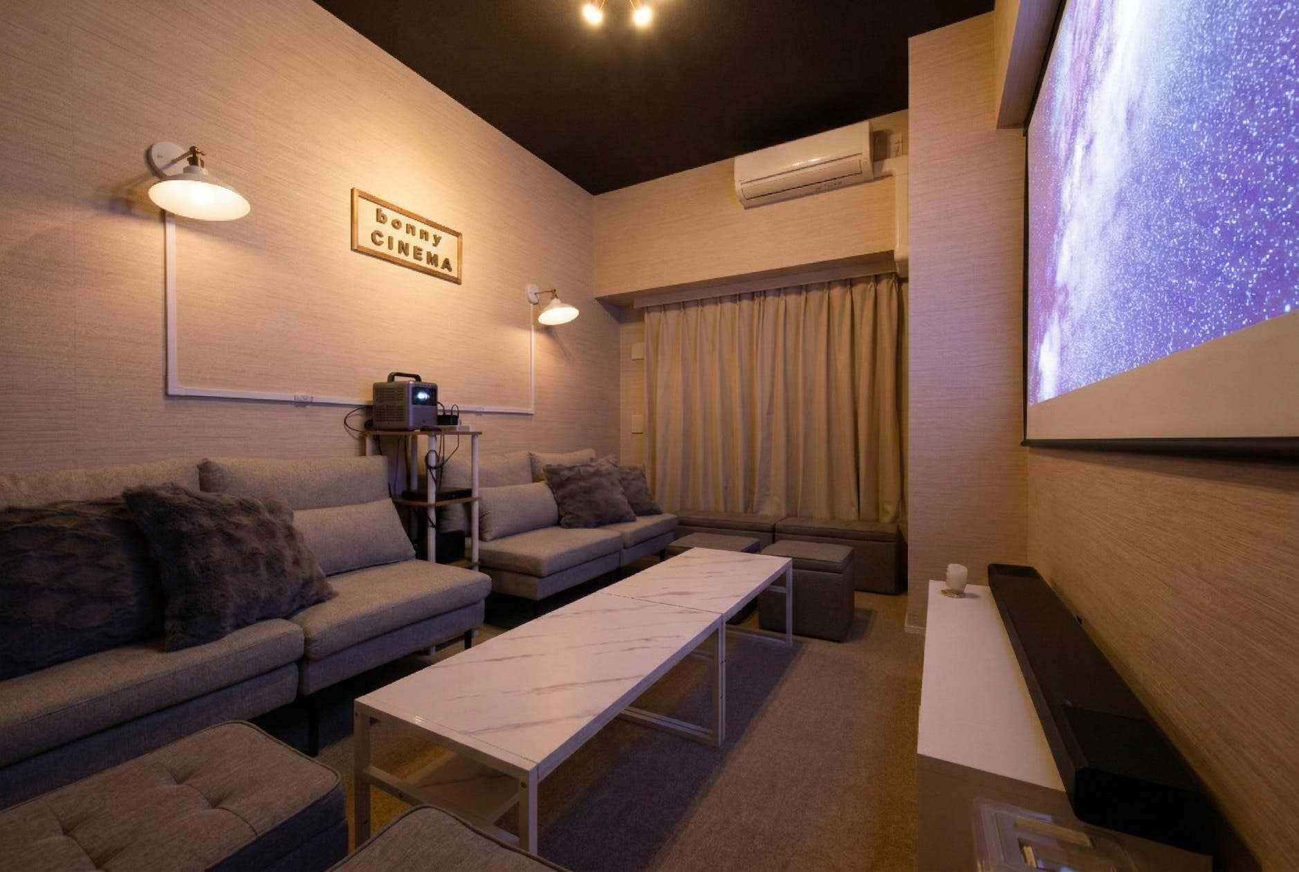 セレコレ🌳価格破壊💰最大12名🉐ｼｱﾀｰ✨ﾌﾟﾛｼﾞｪｸﾀ📽️映画🐈‍⬛デート💓ゲーム🎮女子会💗bonny川崎の写真7