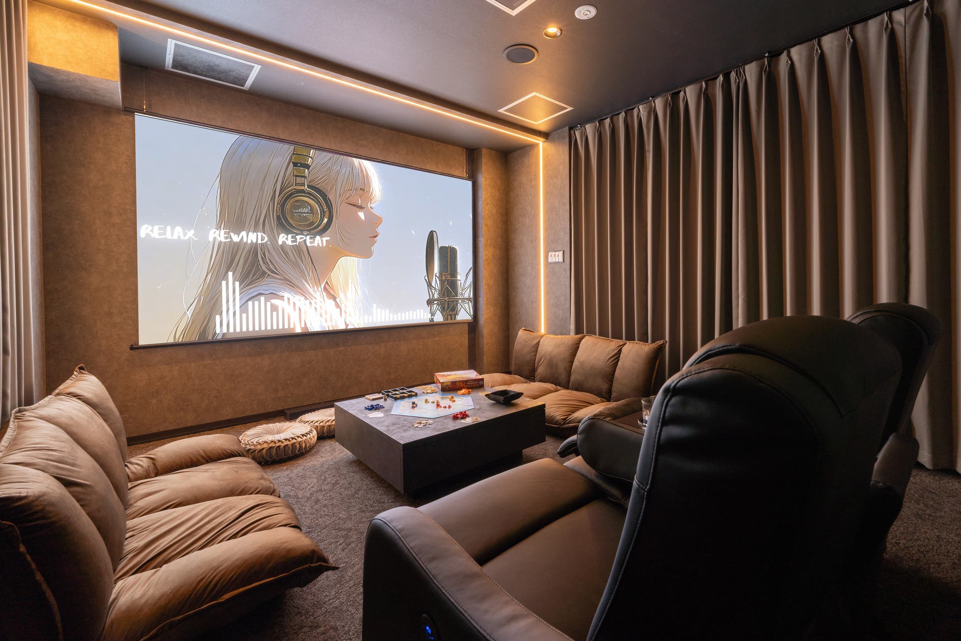 スペモ🎥京都駅徒歩2分🚶‍♀️プロジェクター🎞️デート💗映画鑑賞🍿ゲーム🎮715_ASTIL CINEMA 京都駅前の写真1