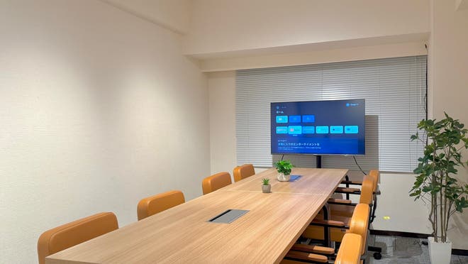 【新大阪駅東口10秒❗️超駅近】無料WiFi・モニター・ホワイトボード無料貸出中❗️完全個室・会議・面談《SS新大阪516》の写真6