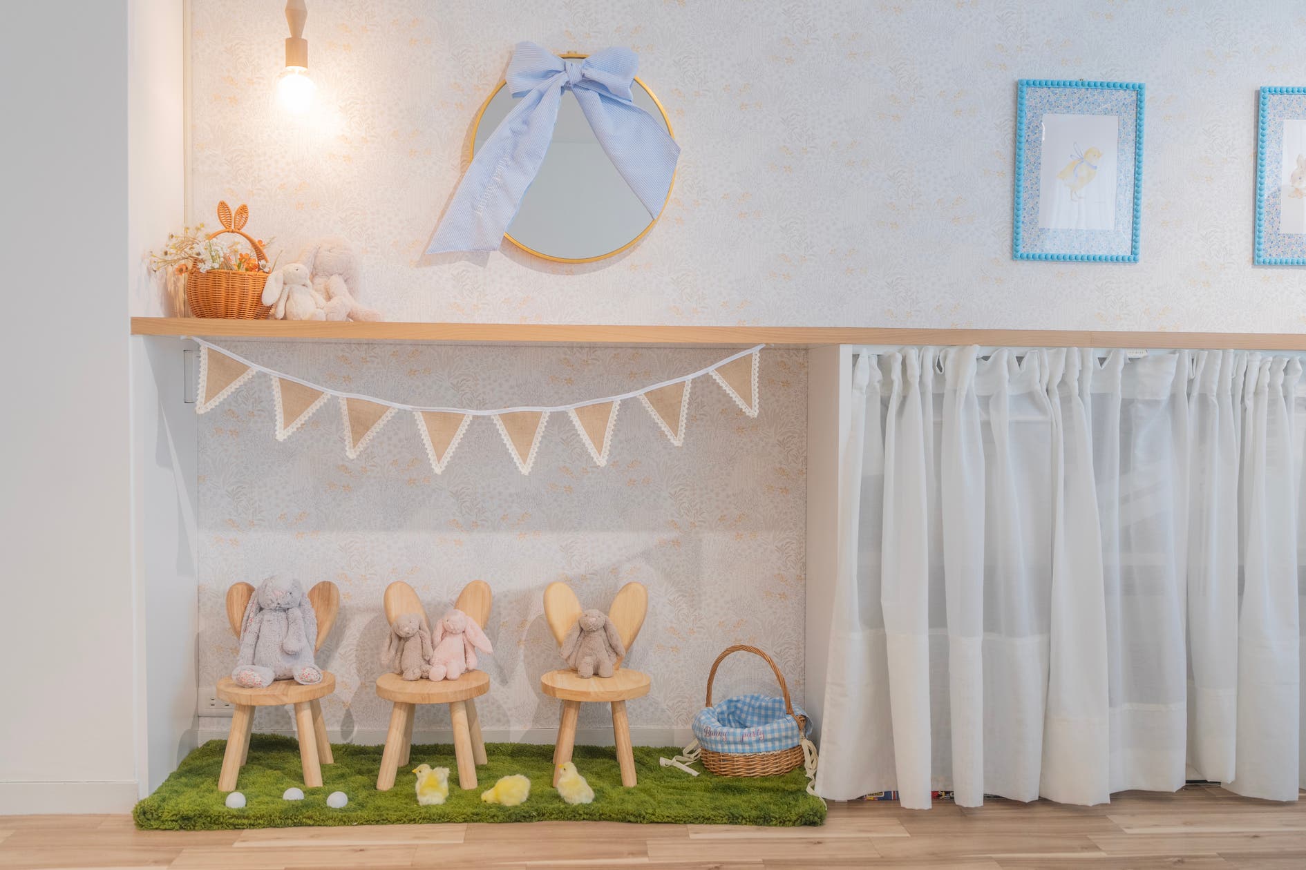 OPEN記念🎉最大30名｜7路線最寄り徒歩5分｜自然光✨ママ会🍼ベビーカー置き場オムツ台👶ゲーム機🎮 韓国スタジオ風🌸の写真6