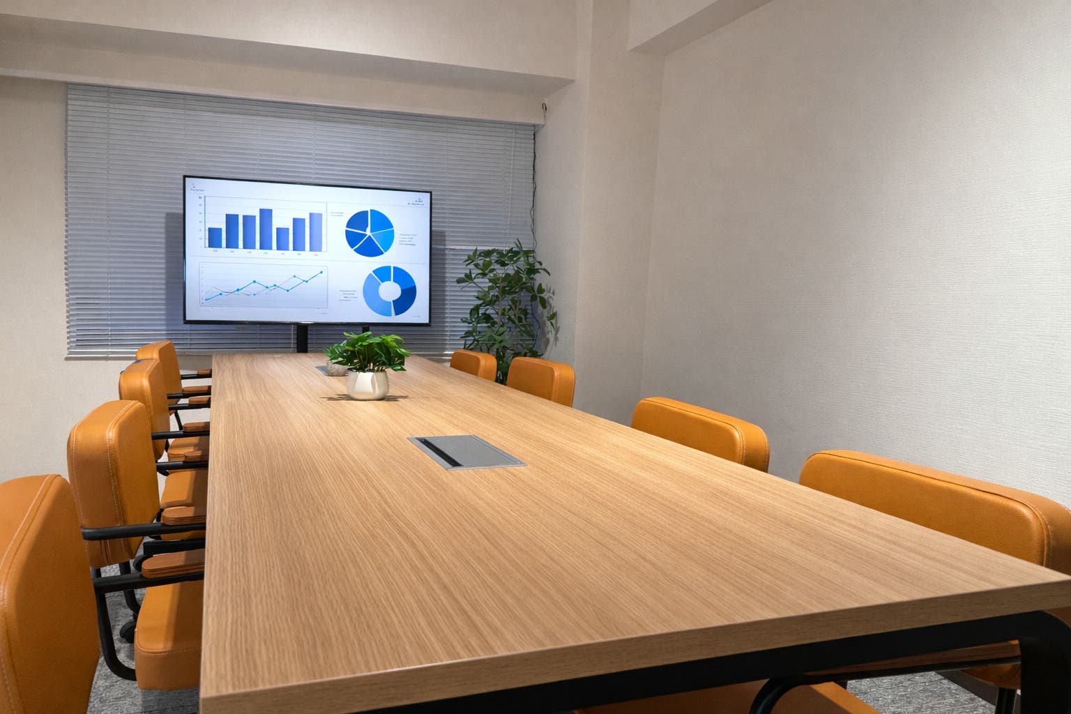 【新大阪駅東口１０秒❗️超駅近】無料WiFi・モニター・ホワイトボード無料貸出中❗️完全個室・会議・面談《SS新大阪516》の写真8