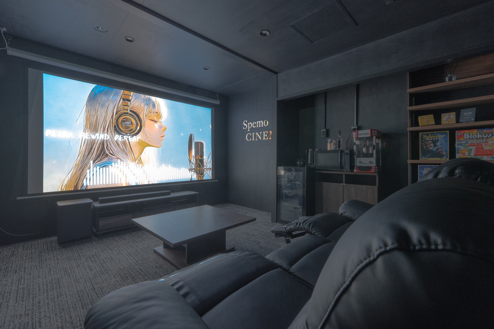 スペモシネマ🎬映画鑑賞👀デート🐈‍⬛シアタールーム🎞ボードゲーム.618_SpemoCINEMA京都五条の写真1