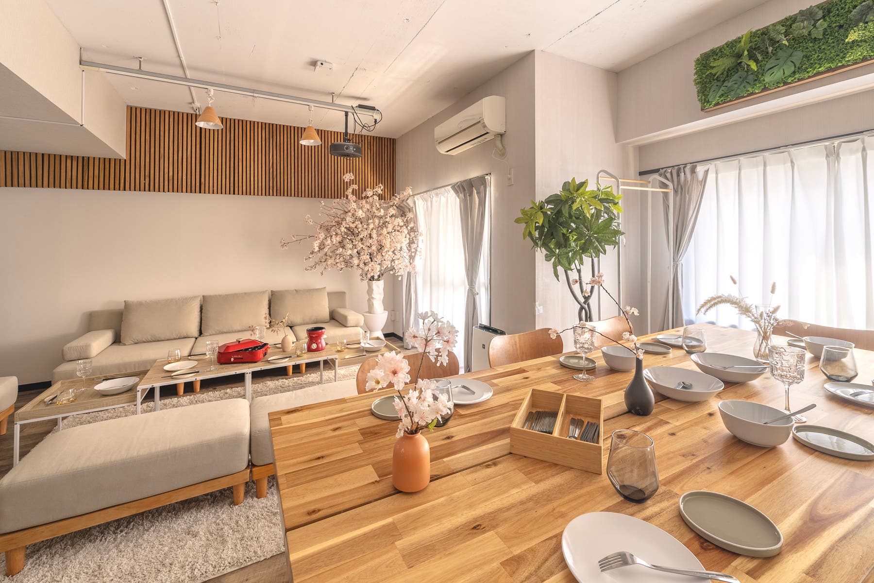 スペモ🌿インドア花見🌸プロジェクター🎬パーティー✨️ママ会🍳女子会💖映画鑑賞🎮打ち上げ🍺200_Oasis大久保の写真2