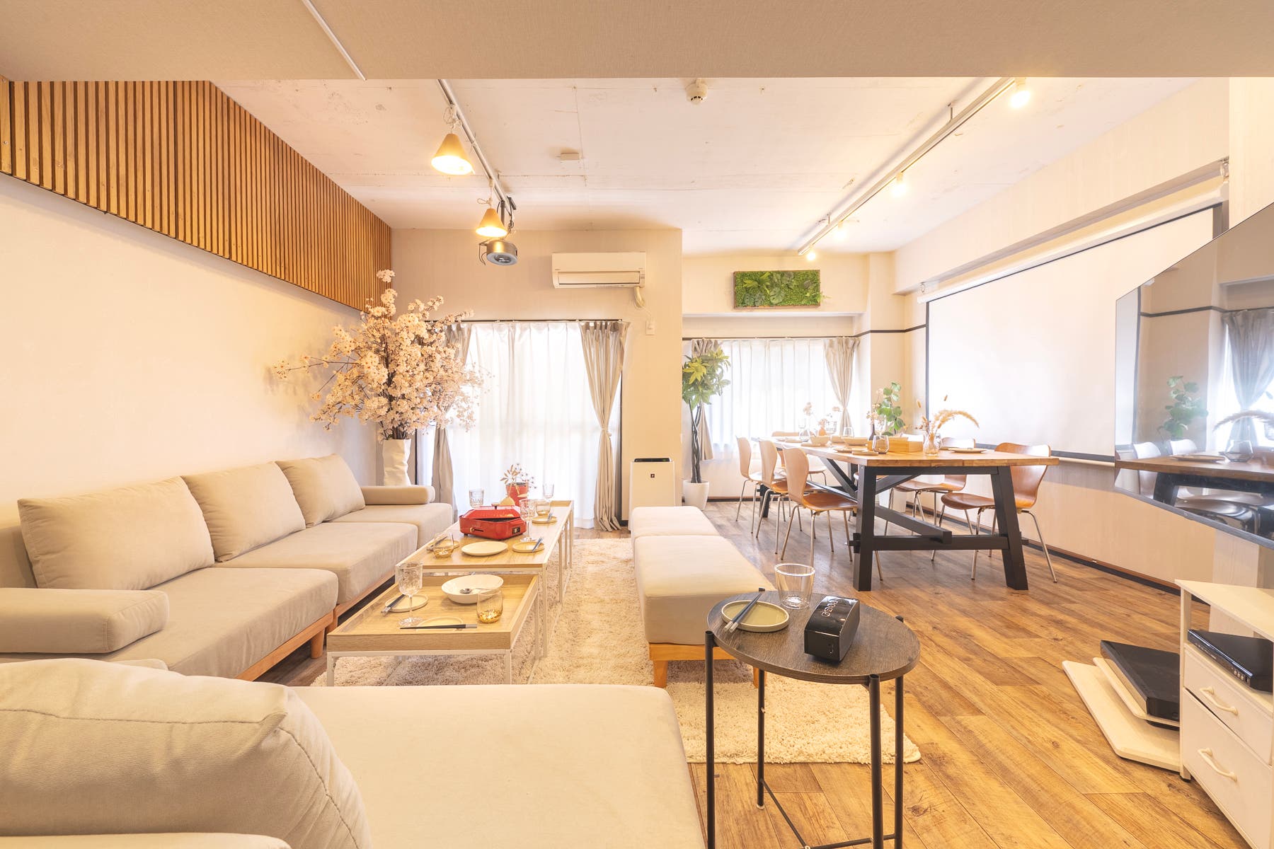 スペモ🌿インドア花見🌸プロジェクター🎬パーティー✨️ママ会🍳女子会💖映画鑑賞🎮打ち上げ🍺200_Oasis大久保の写真8