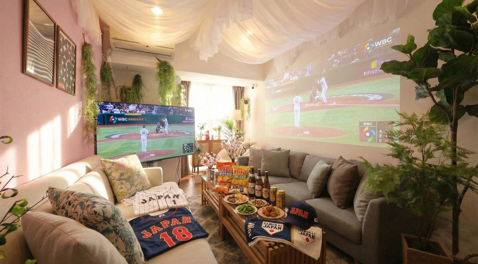 #ノアGoburin【渋谷】駅5分🥳新年会/歓送迎会/学割/Blu-ray/推し活/誕生日/格安/ケータリング/WBC/地上波の写真1