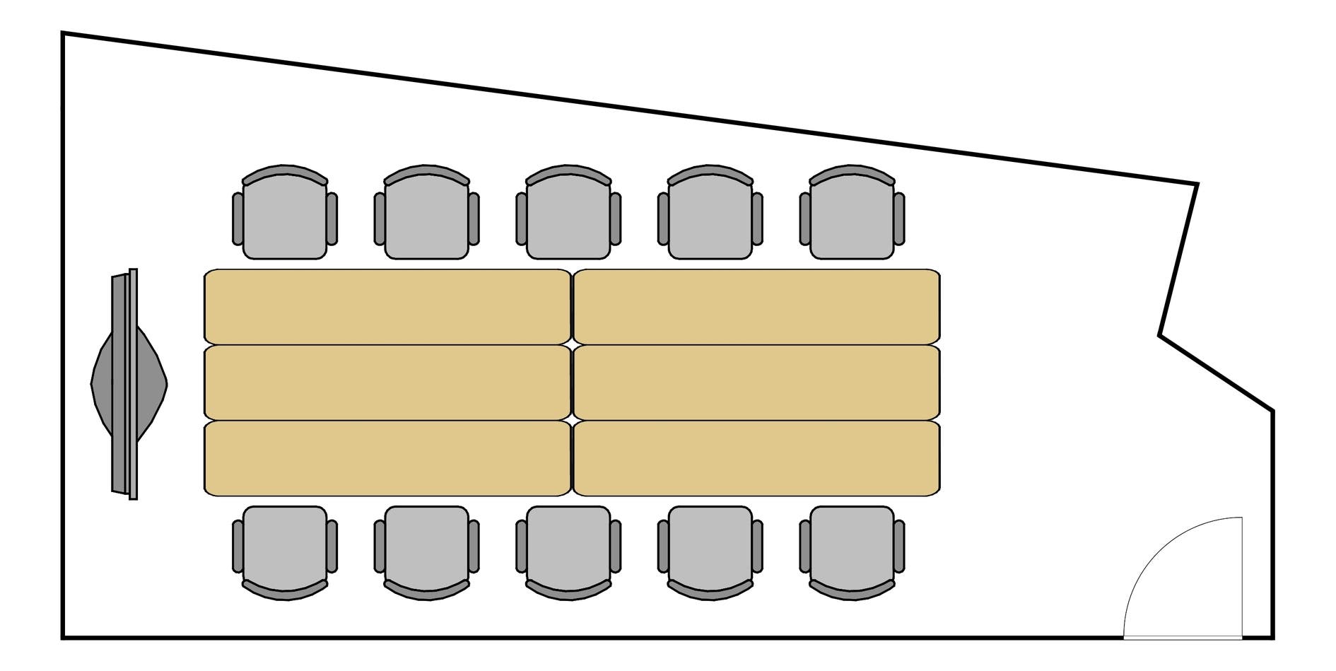 恵比寿駅1分🚶‍♂️駅近🚃12名🙆‍♀️会議👩‍💻テレワーク【3号室】ヴァリエンテフォーラム恵比寿の写真5