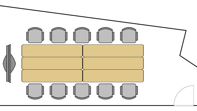 恵比寿駅1分🚶♂️駅近🚃12名🙆♀️会議👩💻テレワーク【3号室】ヴァリエンテフォーラム恵比寿の写真5