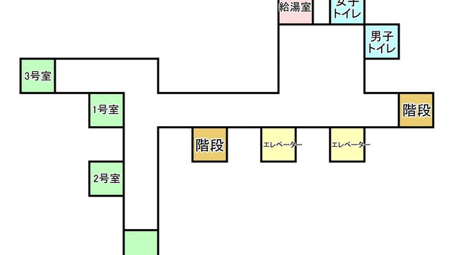 恵比寿駅1分🚶♂️駅近🚃12名🙆♀️会議👩💻テレワーク【3号室】ヴァリエンテフォーラム恵比寿の写真6