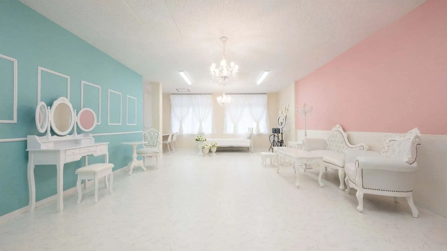 💗新規OPEN🫧‪仙台3面背景🎀姫系撮影スタジオ｜SNS話題｜南向き｜ポートレート｜コスプレ｜推し活｜配信｜商用利用の写真1