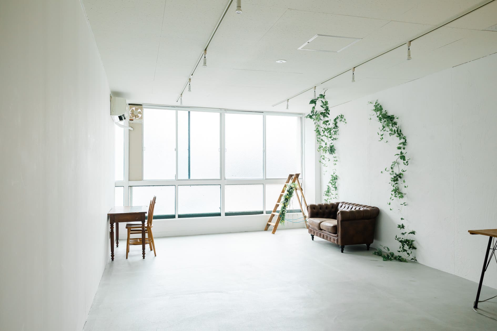 平日のみ利用可！外光が入るシンプルなスタジオスペース！コスプレ撮影、プロフィール撮影、セルフ撮影などに！の写真1