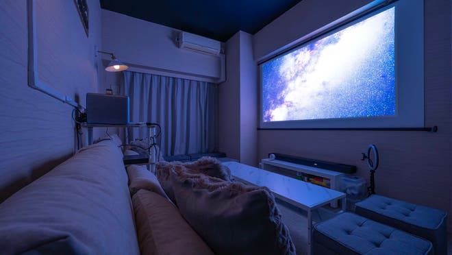 セレコレ🌳価格破壊💰最大12名🉐シアター✨プロジェクタ📽️映画🐈⬛デート💓ゲーム🎮女子会💗bonny川崎の写真1