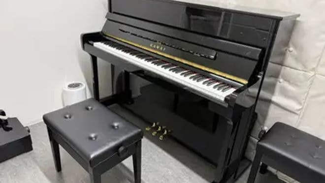 【 日本大通り駅徒歩4分】7.49㎡/アップライトピアノ備え付き音楽ルーム ルービー日本大通り room4の写真6