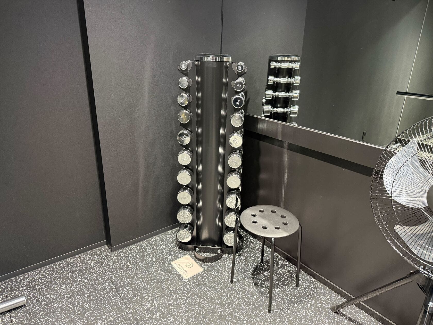 【 日本大通り駅徒歩4分】25.31㎡/マルチマシンやダンベル完備のトレーニングルーム　ルービー日本大通り room2の写真4