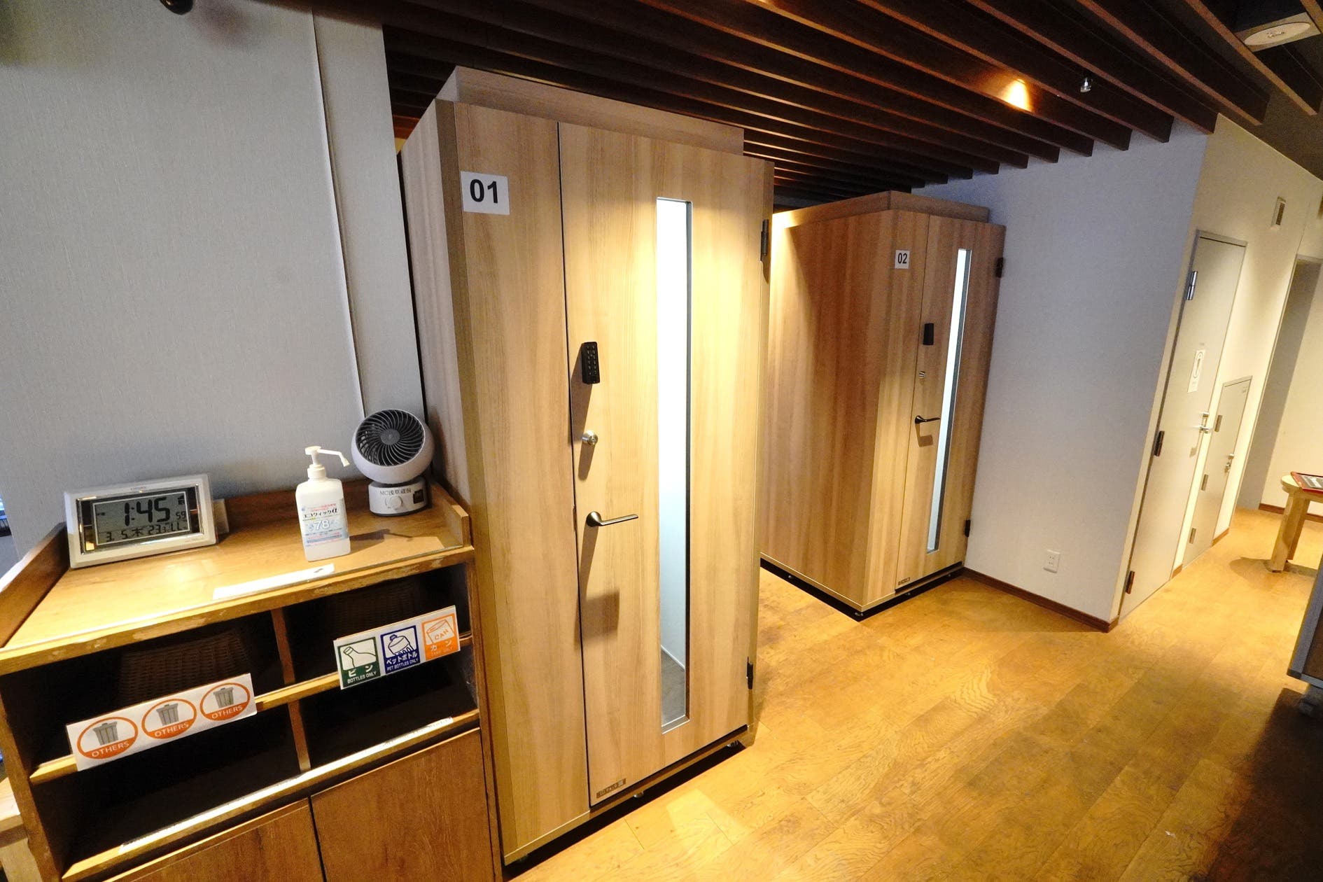 ＜SpemaBOX蔵前駅No.1＞1人用完全個室💼駅徒歩30秒🚃光回線Wi-Fi📶電源🔌テレワーク/Web面談/作業の写真5