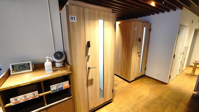 <SpemaBOX蔵前駅No.1>1人用完全個室💼駅徒歩30秒🚃光回線Wi-Fi📶電源🔌テレワーク/Web面談/作業の写真5