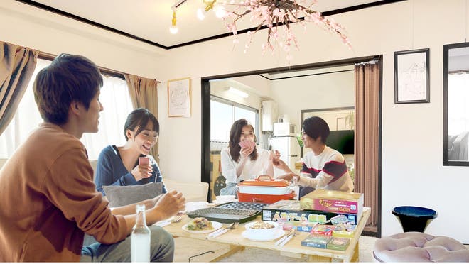 JR代々木3分・新宿駅A1口8分🌸民家風/飲み会・ガスコンロ料理会/動画撮影・Wi-Fi配信・自然光撮影/ゲーム 他|ごみ無料の写真2