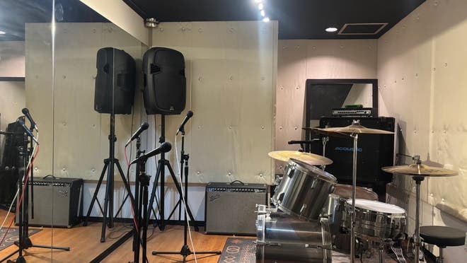 【小倉】防音音楽スタジオ|バンド練習・個人練習・楽器レッスンOKの写真1