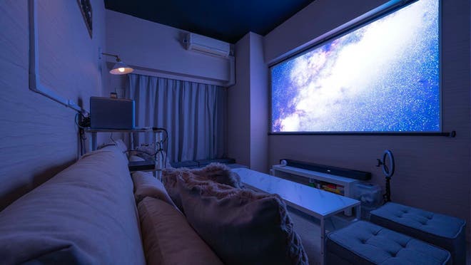 セレコレ🌳価格破壊💰最大12名🉐シアター✨プロジェクタ📽️映画🐈⬛デート💓ゲーム🎮女子会💗bonny川崎の写真1