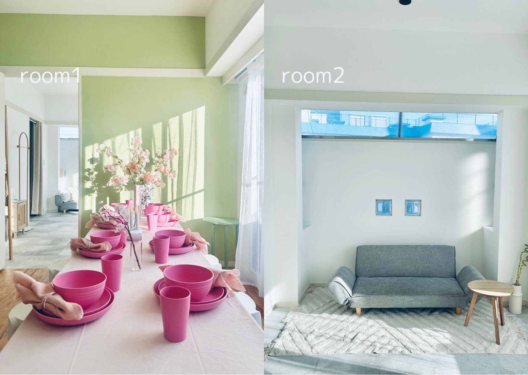 【インドア花見プラン有】🌸上野の桜5分｜荷物を置いて桜散歩、雨なら室内花見もできる自然光2空間の📸撮影スタジオの写真1