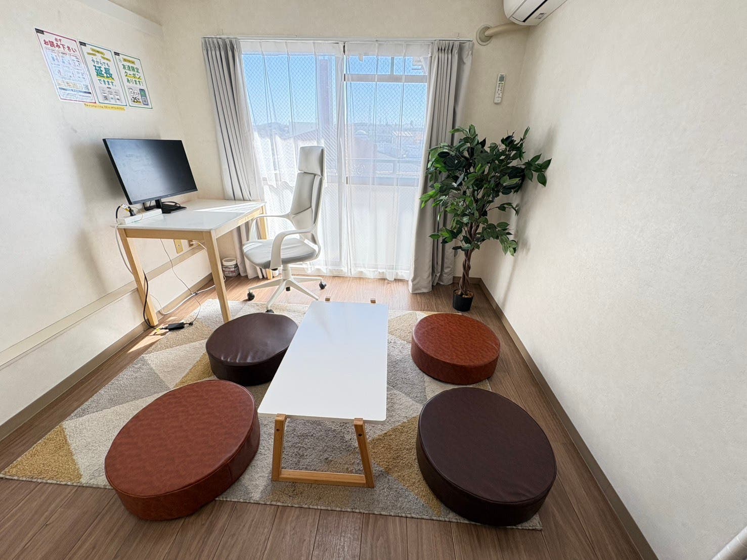 ＜プレイス八王子＞⭐️完全個室⭐️高速Wi-Fi/モニター無料！/テレワーク/Web会議,面接/自習の写真11