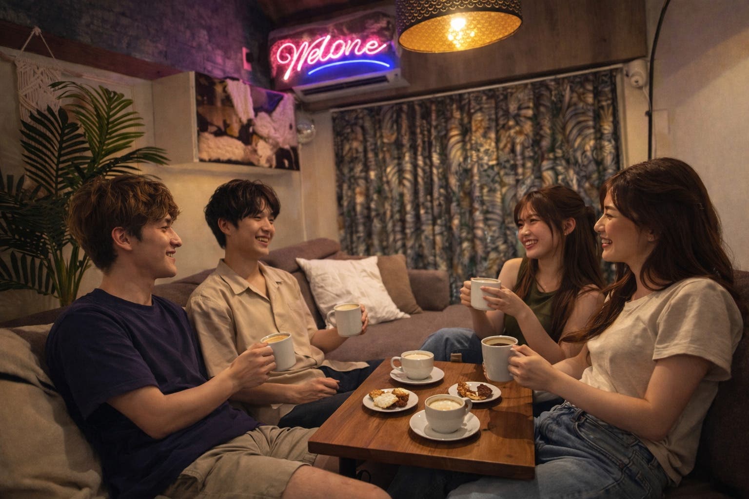 【高崎駅近】リゾートカフェで心整う大人のアジト🌴デート利用・女子会・《特典盛りだくさん⁈》の写真1