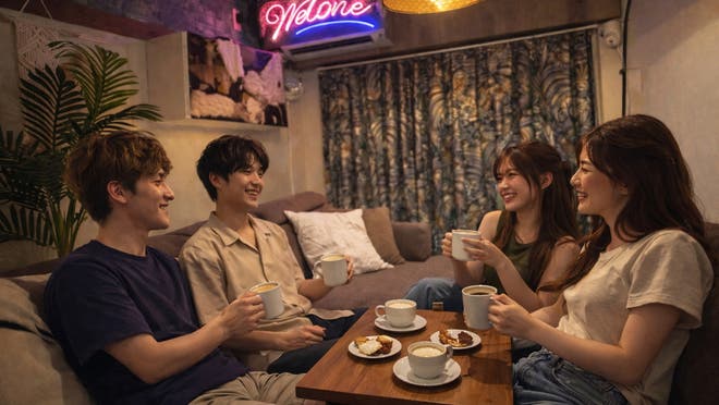 【高崎駅近】リゾートカフェで心整う大人のアジト🌴デート利用・女子会・《特典盛りだくさん⁈》の写真1