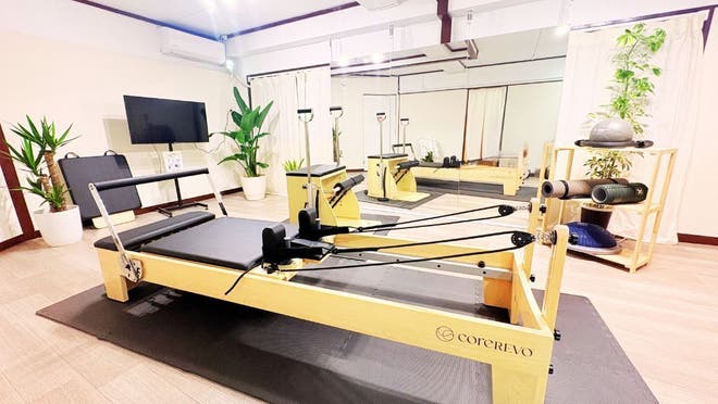 【赤坂駅徒歩5分】本格リフォーマー&チェア完備!トレーニングやレッスン利用に最適!の写真1