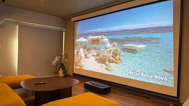 西大井駅から徒歩7分 パーティールーム/シアタールーム 150インチ大型プロジェクターで映画やゲーム ミニキッチン付きの写真1