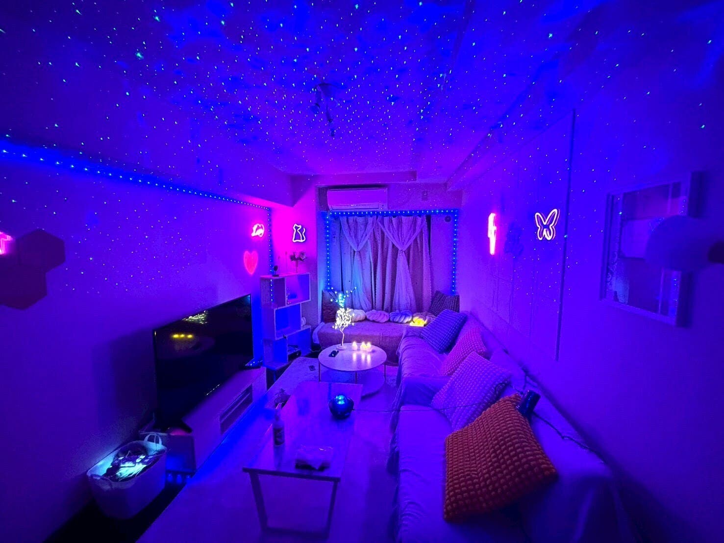 ✨セール✨横浜駅近徒歩5分🚶デート💕ママ会👫女子会❤️誕生日会🎂推し会🌹ゴミオプション🗑️✨120インチプロジェクタの写真5