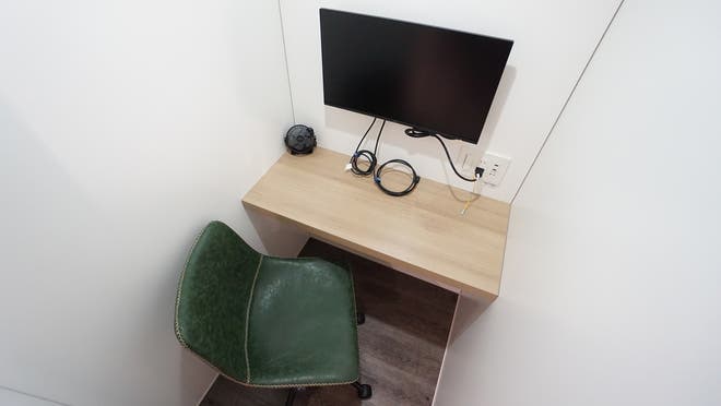 <SoloWork中目黒駅前No.2>駅徒歩1分🚃完全個室🚪光Wi-Fi📶電源🔌テレワーク/ZOOM/面接/自習/作業の写真1