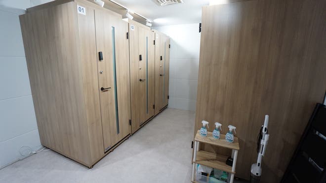 <SoloWork中目黒駅前No.3>駅徒歩1分🚃完全個室🚪光Wi-Fi📶電源🔌テレワーク/ZOOM/面接/自習/作業の写真4